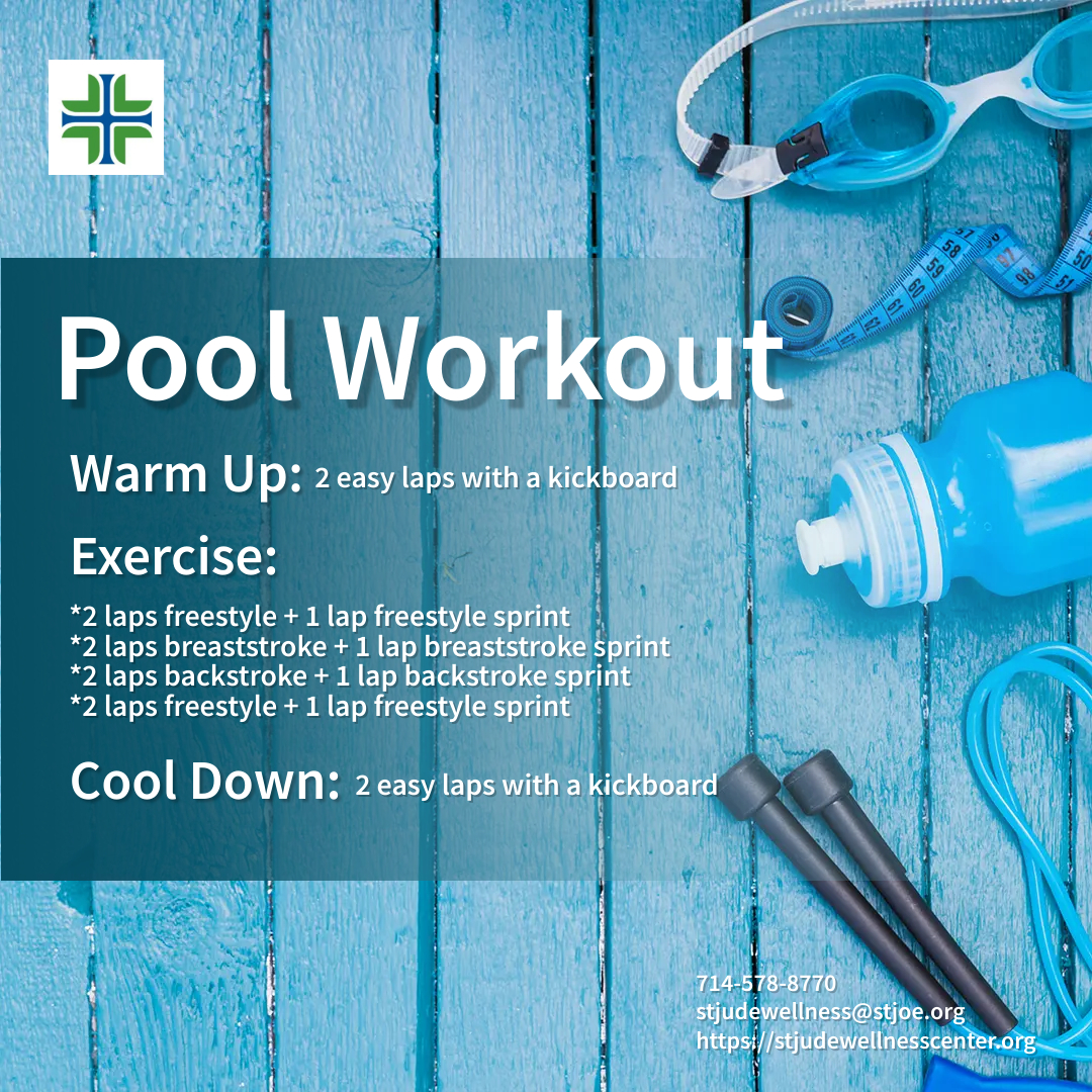 Pool Workout – St. Jude Wellness Center
